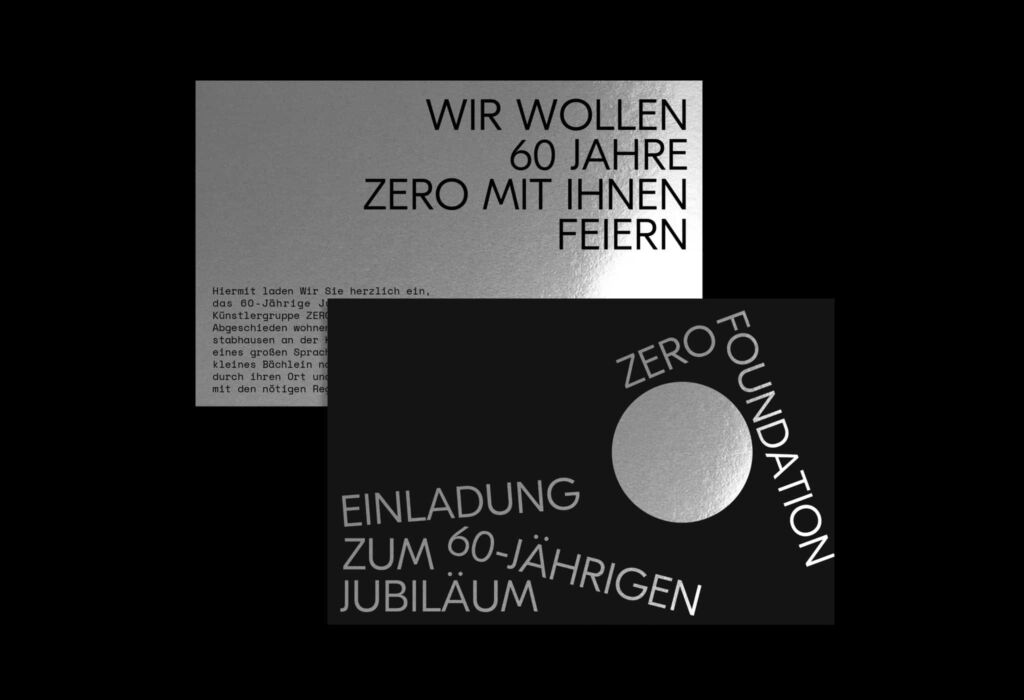 Projects - Zero Foundation - Visual Identity